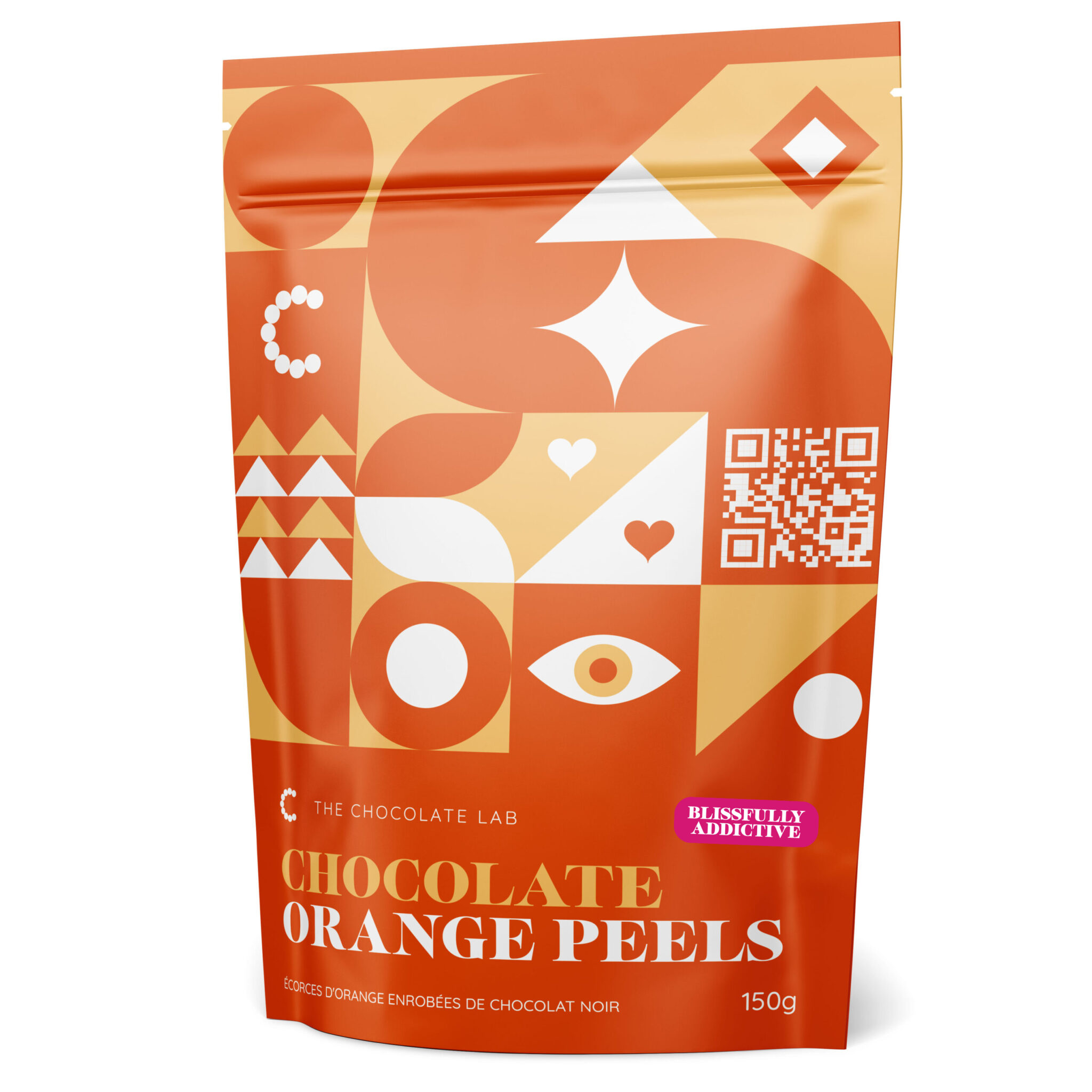 Case: Chocolate Orange Peels - 150G - The Chocolate Lab